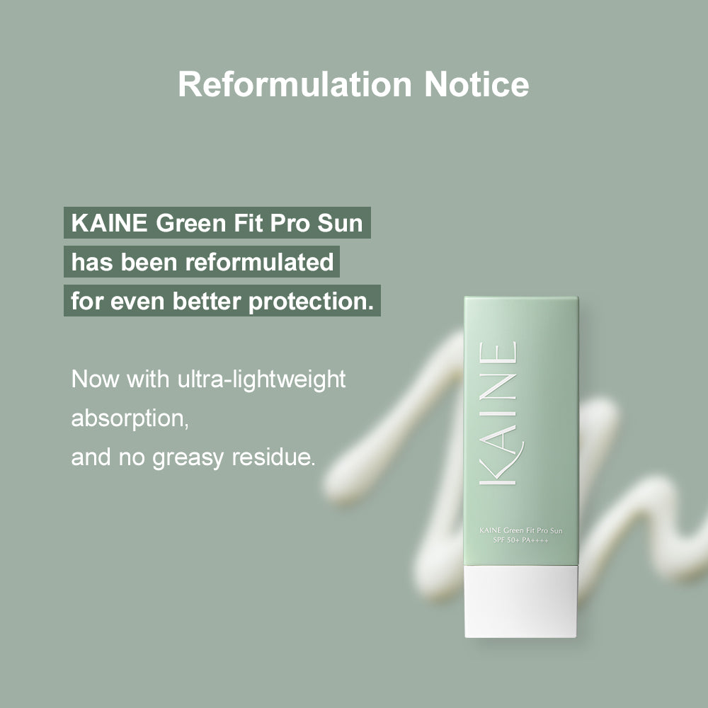 NEW Green Fit Pro Sun (55ml) – KAINE Cosmetics